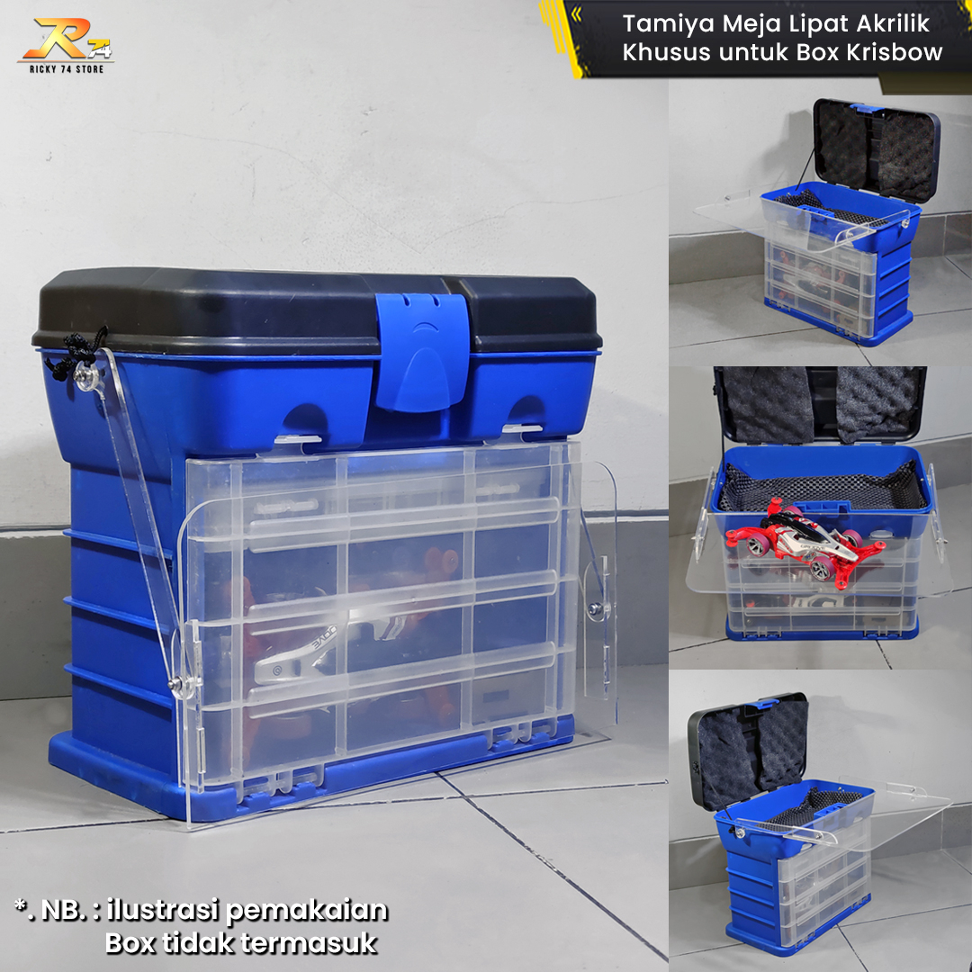Jual Tamiya Meja Lipat Akrilik Kotak Box Krisbow - Tamiya Mini 4WD ...