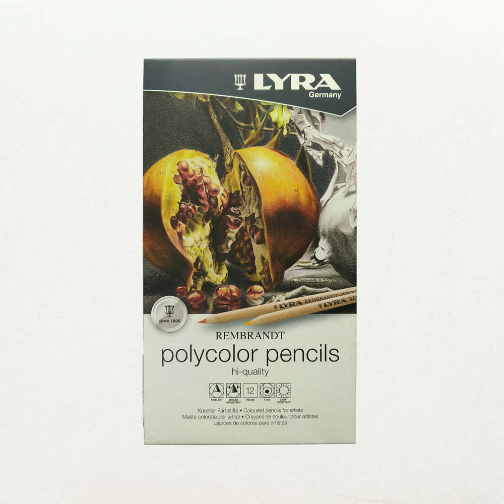 Jual Lyra Pensil Warna Premium Rembrandt Polycolor Pencils Set 12 Warna - Cocok Untuk ...