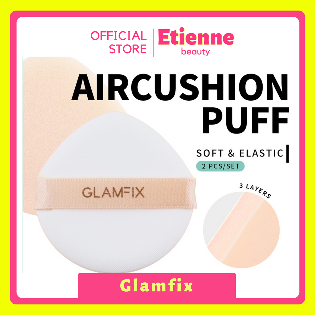 Jual GLAMFIX Professional Aircushion Puff Isi 2pcs | GLAM FIX Beauty ...