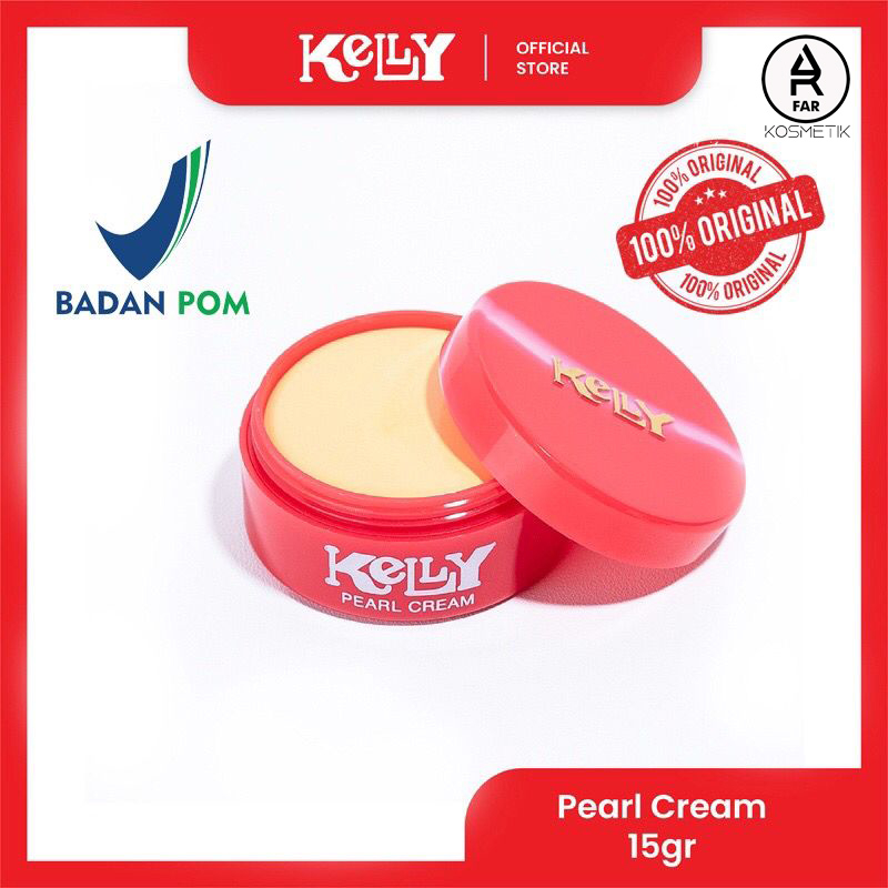Jual Kelly Cream Pearl 5gr & 15gr Kecil Besar Original | Shopee Indonesia