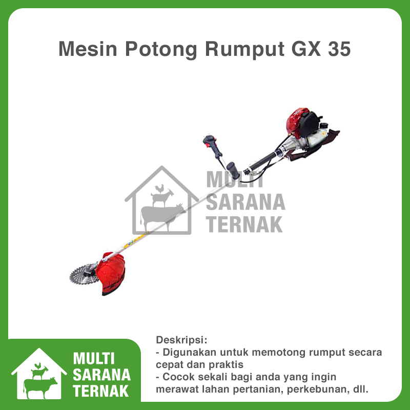 Jual Mesin Potong Rumput Otomatis Tipe Gendong Brush Cutter Machine ...