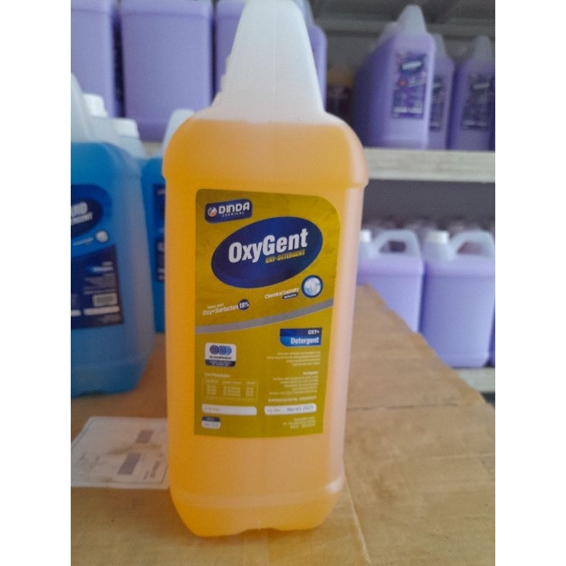 Jual Sabun Cair Detergent Cair OXY+ By Dinda Chemical Uk 5000 ml / 5 ...