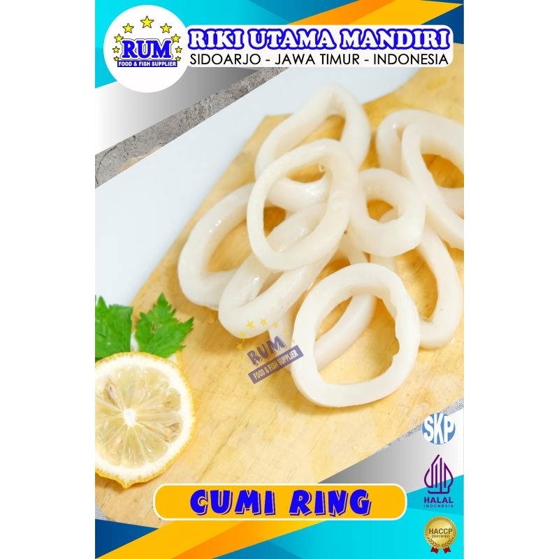 Jual cumi ring frozen / squid ring frozen 1 kg | Shopee Indonesia