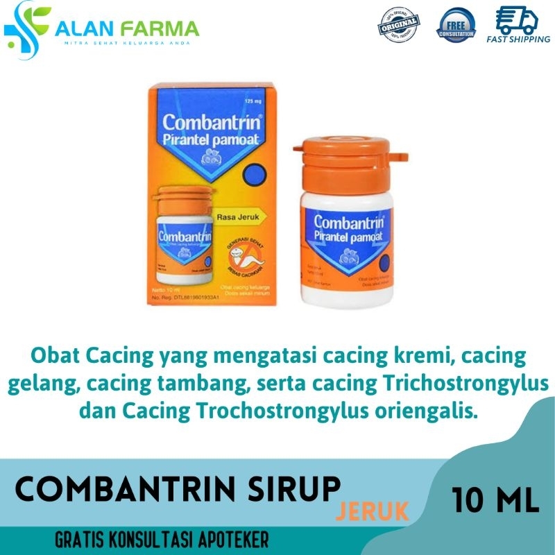 Jual Combantrin Sirup | Obat Cacing Sirup Anak | Shopee Indonesia