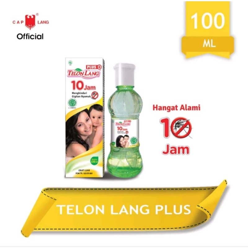 Jual Cap Lang Telon Lang Plus 100ml | Shopee Indonesia