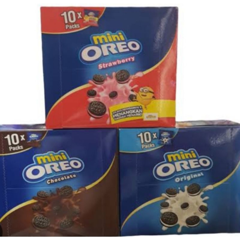 Jual OREO MINI BOX ISI 10 BUNGKUS | Shopee Indonesia