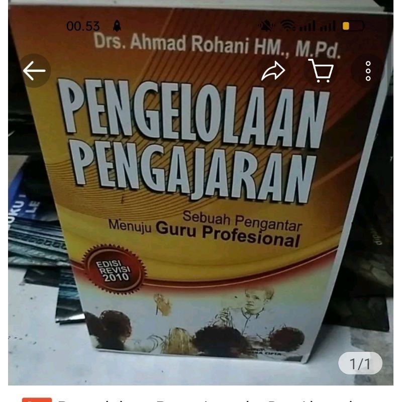 Jual PENGELOLAAN PENGAJARAN by Drs Ahmad Rohani | Shopee Indonesia