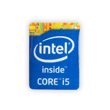 Jual Sticker cutting timbul emblem intel rtx nvidia iris apple laptop ...