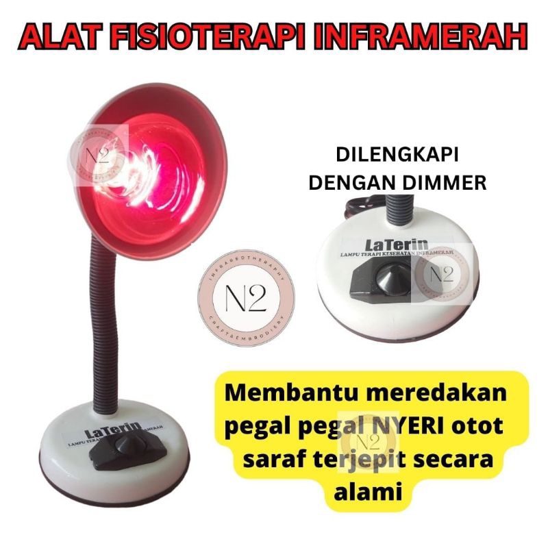 Jual Alat fisioterapi set Lampu Terapi infrared inframerah LATERIN C4 ...