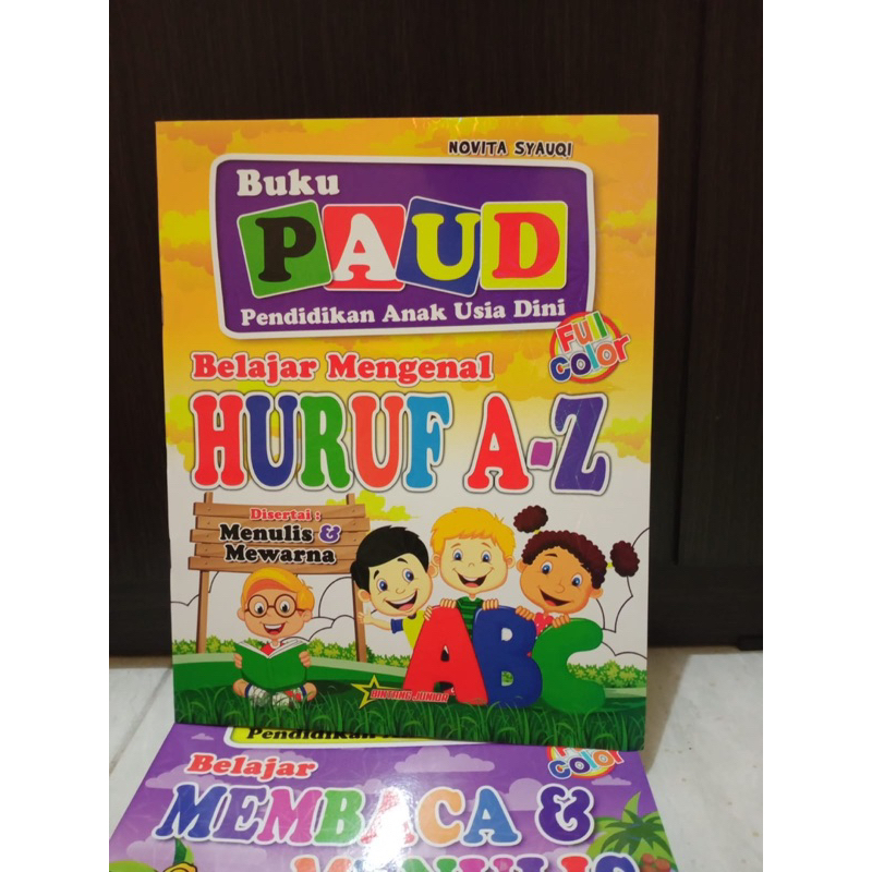 Jual Buku PAUD Belajar Mengenal Huruf A - Z | Shopee Indonesia