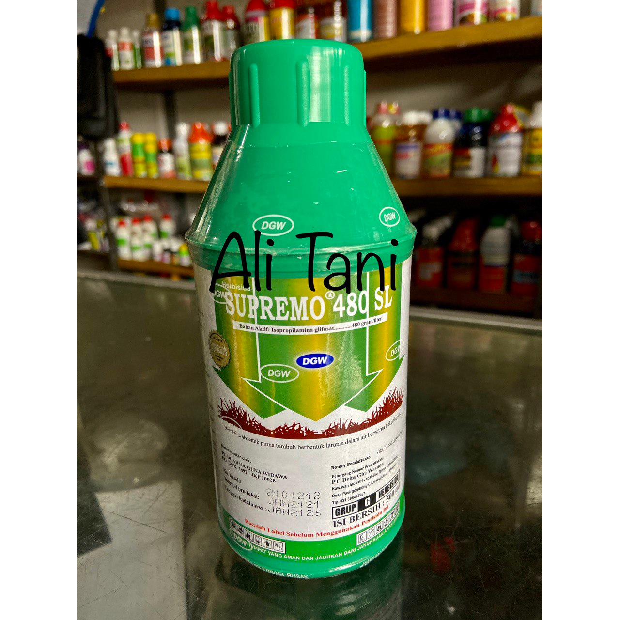 Jual SUPREMO 480 SL Kemasan 500 ML Herbisida / Racun Rumput Sistemik ...