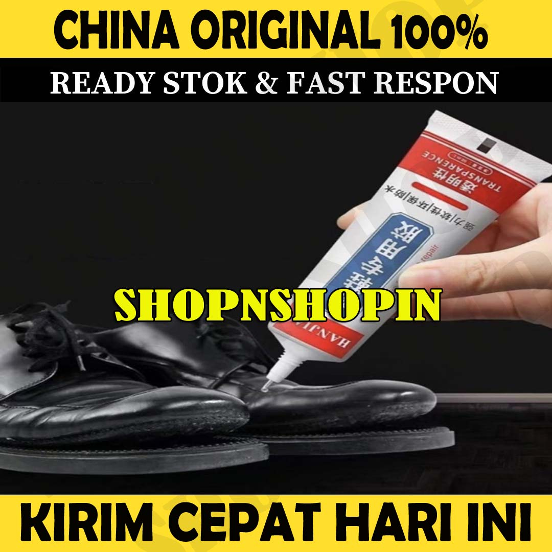 Jual Lem Sandal Sepatu Super Kuat Tahan Air Original 50-60ml | Shopee ...