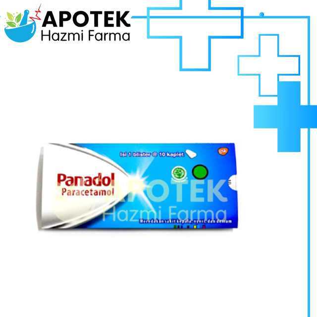 Jual Panadol biru paracetamol 500mg 10's obat sakit kepala | Shopee ...