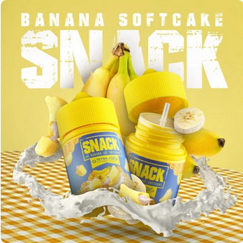Jual LIQUID SNACK V2 BANANA SOFTCAKE 60ML | Shopee Indonesia