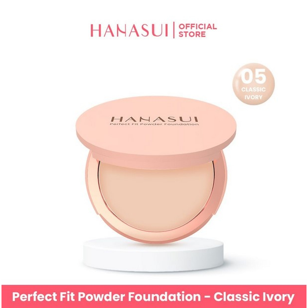 Jual Hanasui POWDER FOUNDATION Bedak Padat Perfect Fit | Shopee Indonesia