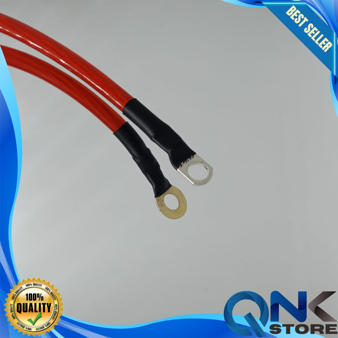 Jual Kabel 8 AWG Plus 2 Skun Kabel Negatif Kabel Massa Kabel Grounding ...