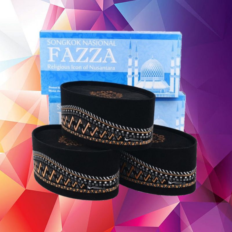 Jual SONGKOK BATIK Peci GROSIR ECER Kopiah Hitam Motif Exclusive Nasional Berkualitas Dewasa ...