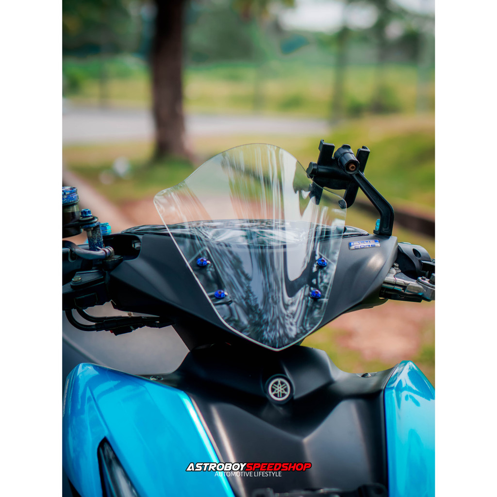Jual VISOR WINDSHIELD AEROX NEW 155 CONNECTED AND AEROX OLD MODEL ...