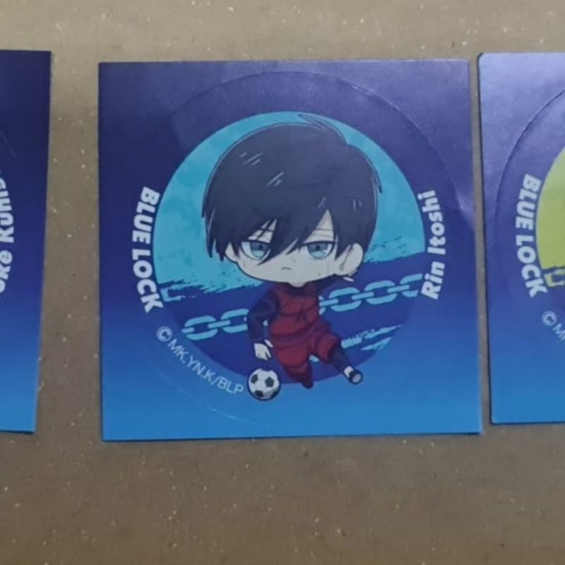 Jual Sticker Official Blue Lock Nagi Seishiro Mikage Reo Isagi Yoichi ...