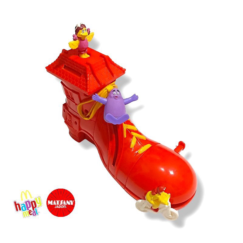 Jual MAINAN HAPPY MEAL MEALS RONALD MCDONALD MCD MCDONALDS MCSHOE SHOE VINTAGE | Shopee Indonesia