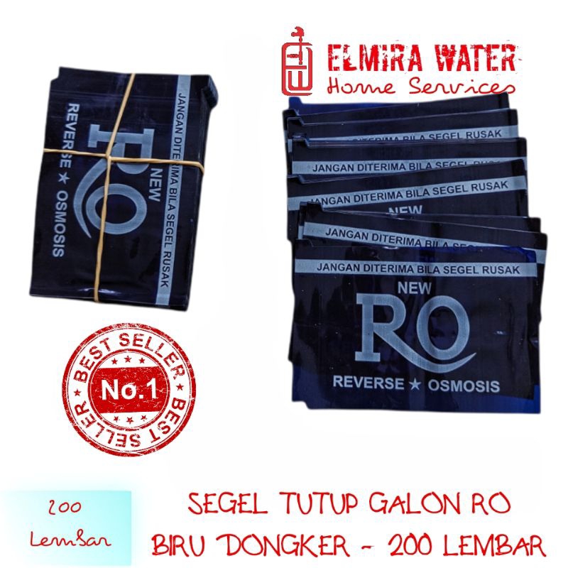 Jual Segel Galon R.O Biru Dongker 200 pcs | Shopee Indonesia