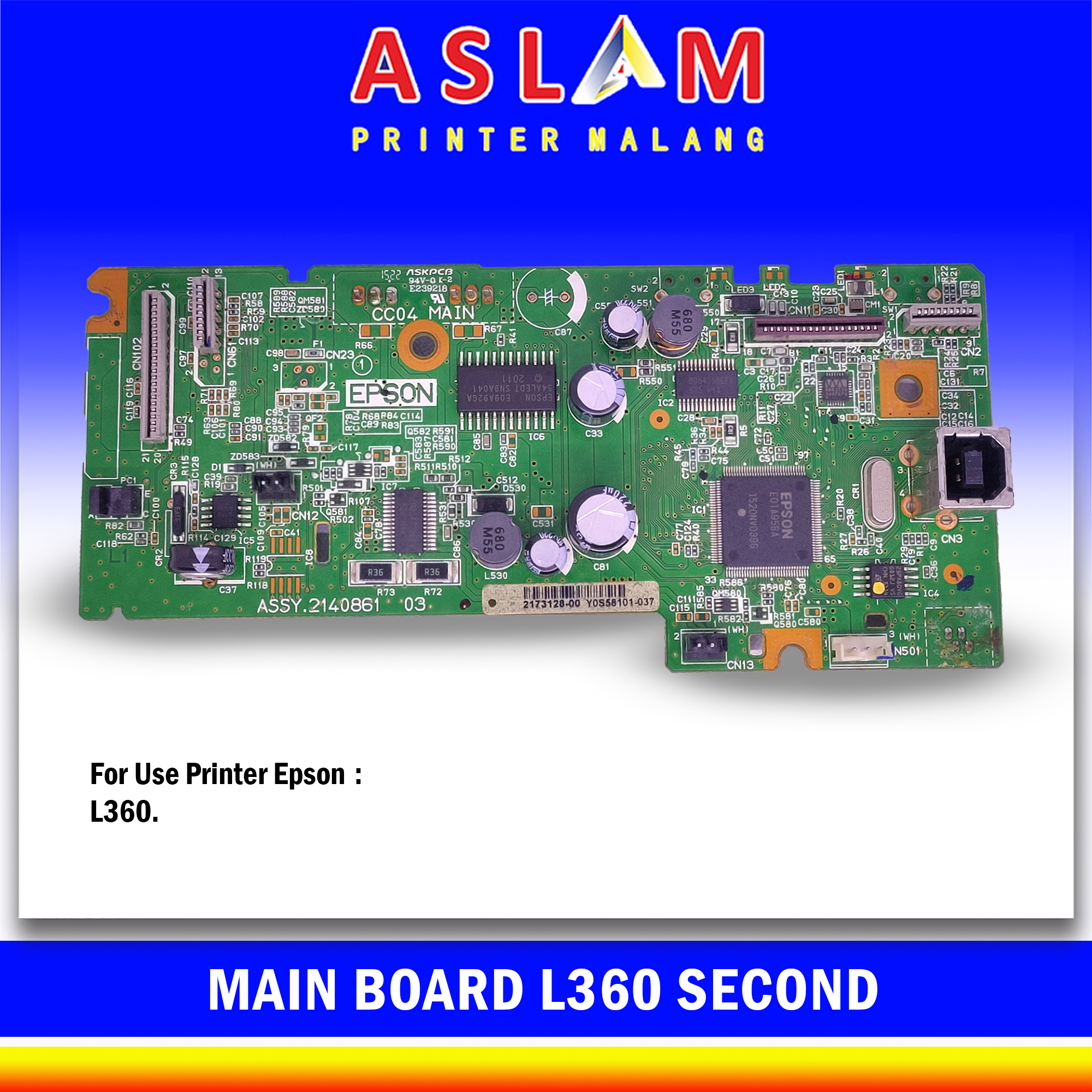 Jual Spare Part main Board Epson L110 L120 L121 Second Sparepart ...
