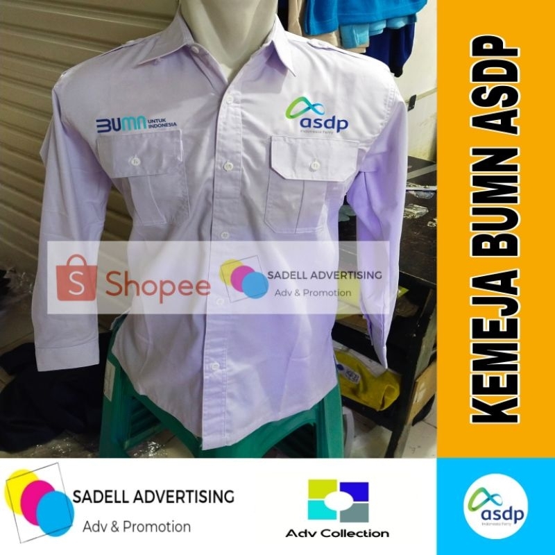Jual Kemeja PDH BUMN PT ASDP Indonesia Ferry Seragam PDH BUMN PT ASDP ...