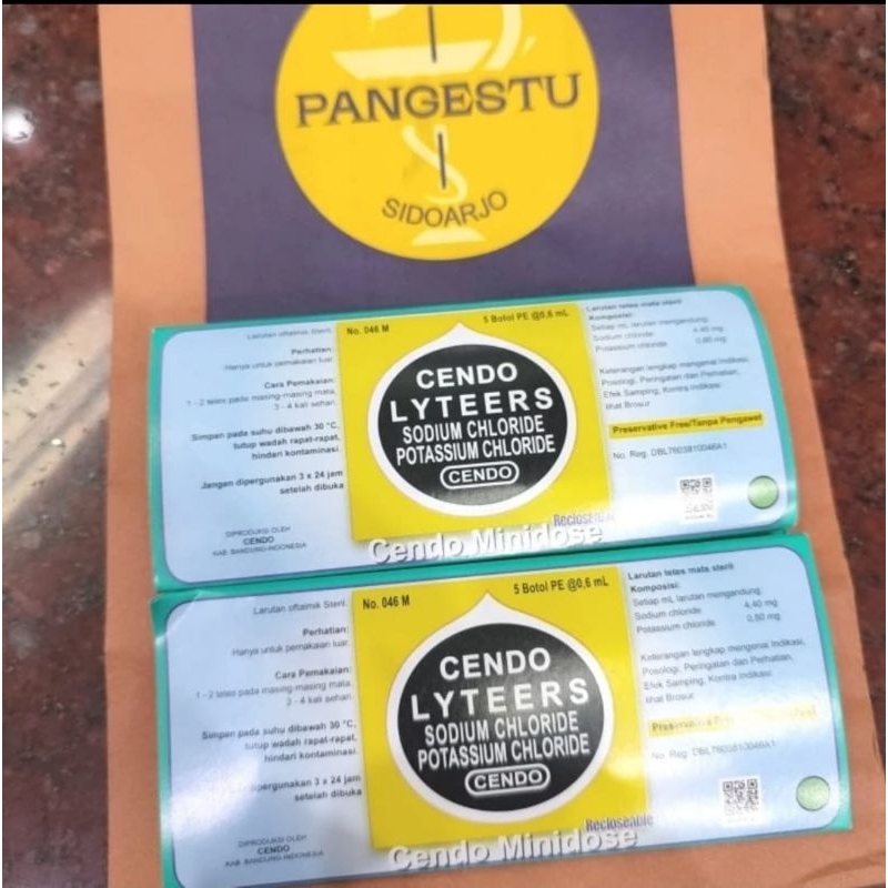 Jual Cendo Lyteers Minidose 1 Blister 5 Tube / Tetes Mata Mini Dose ...