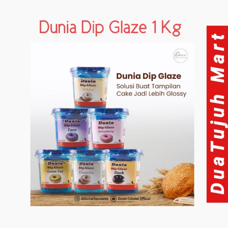 Jual DUNIA DIP GLAZE PRIMA 1 Kg ( KEMASAN BARU TOPLES WARNA MERAH ...