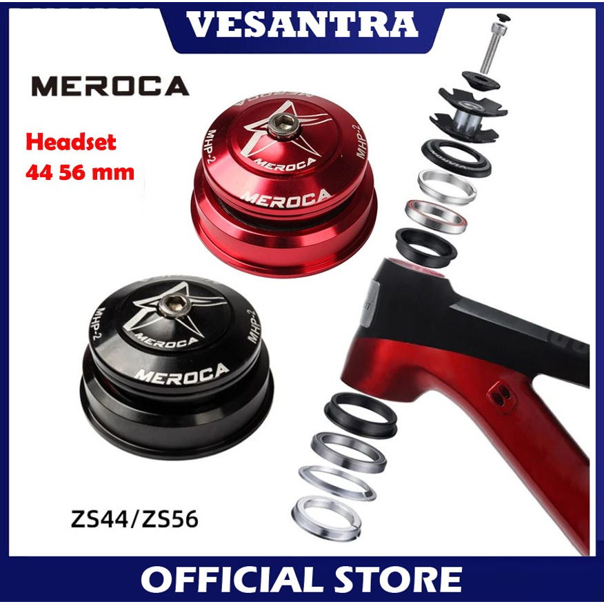 Jual Meroca Headset 4456ST Fork OS Taper Frame Sepeda 44 56 44mm 56mm ...