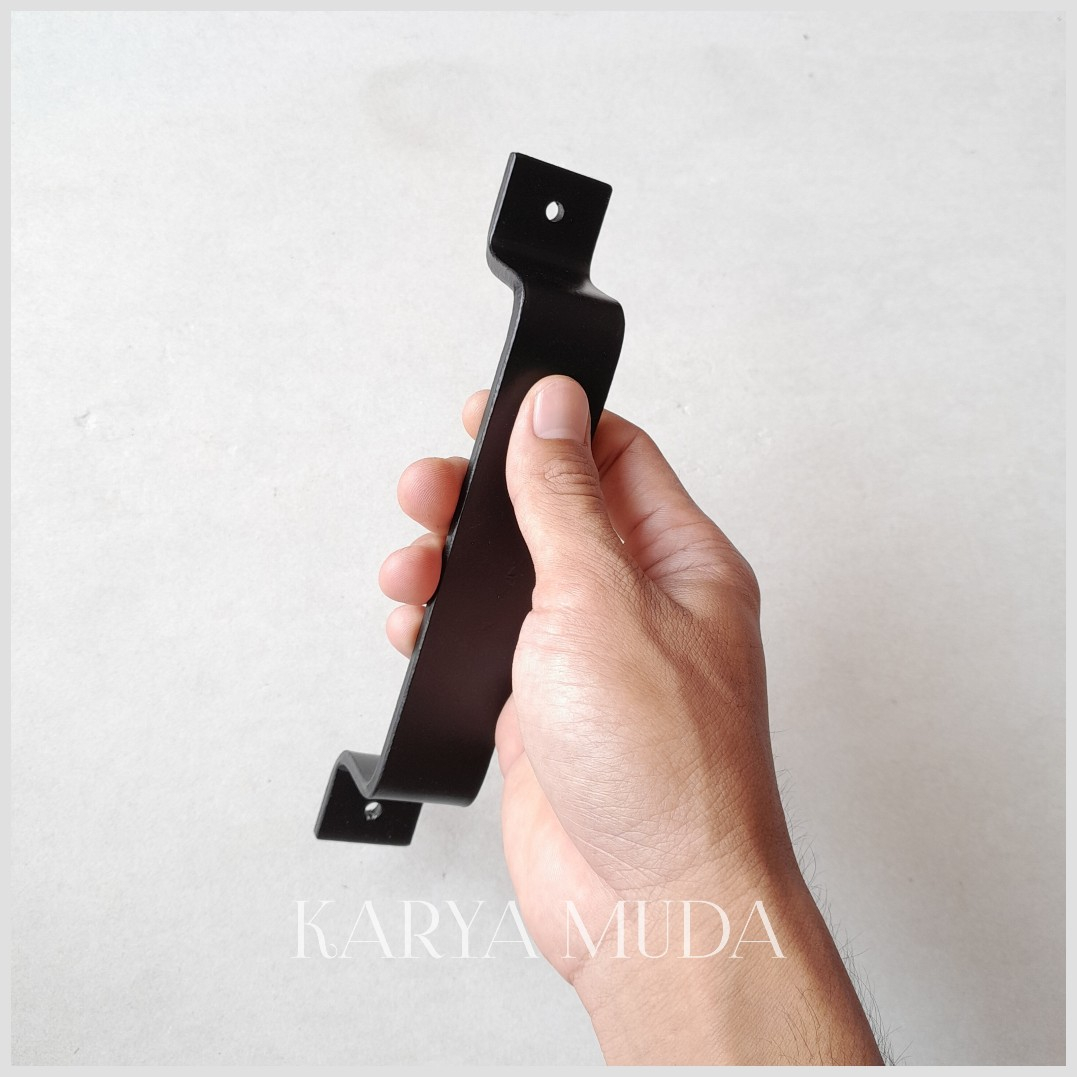 Jual handle pintu plat/gagang pintu/tarikan pintu plat besi minimalis ...