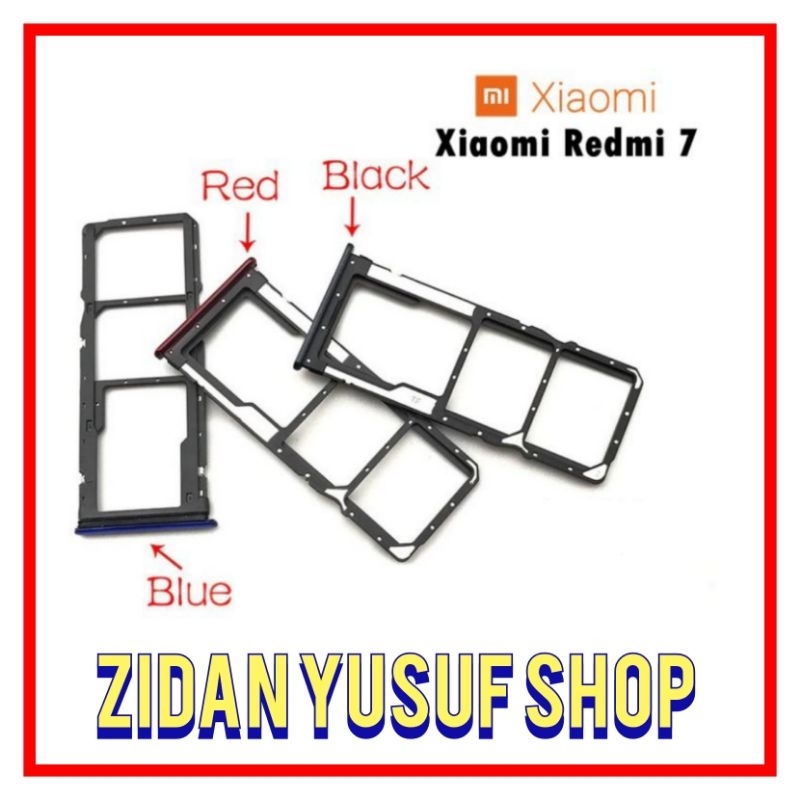 Jual SIMTRAY SIMLOCK SLOT KARTU TEMPAT SIM XIAOMI REDMI 7 SLOT SIMCARD ...