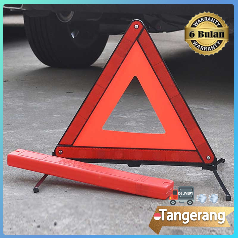Jual Triangle Warning Sign / Segitiga Pemantul Emergency Mobil Triangle ...