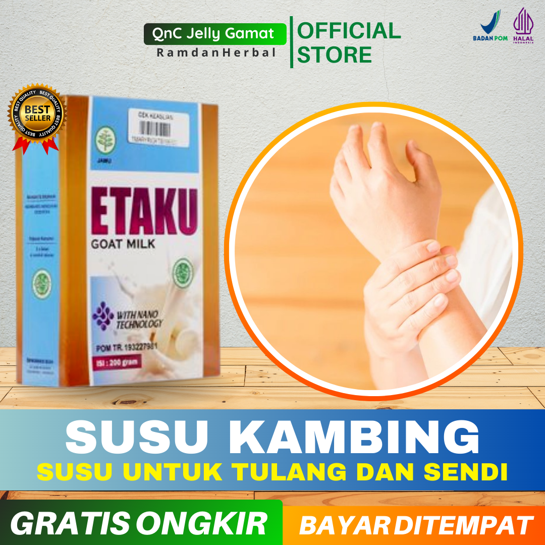 Jual Susu Untuk Tulang Dan Sendi Susu Kambing Etaku Original | Shopee ...