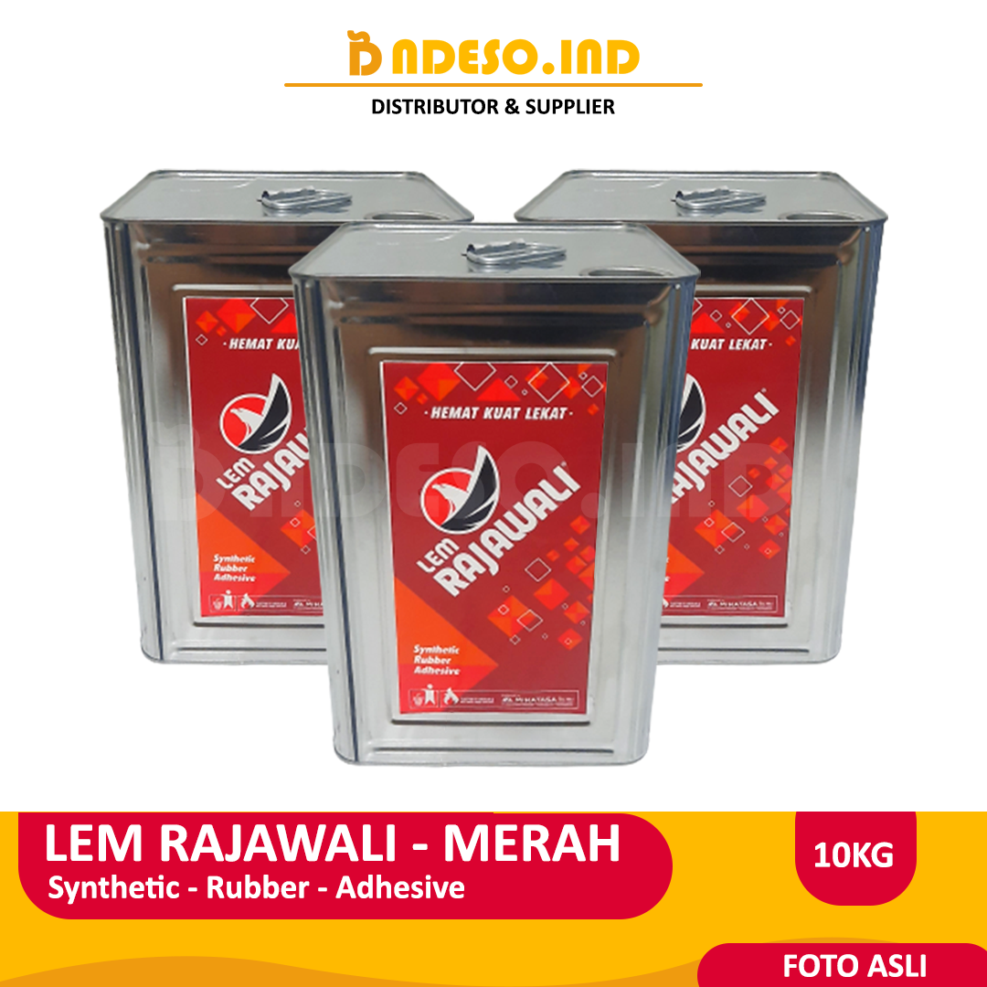 Jual Lem Kuning Rajawali - Merah - 10KG | Shopee Indonesia