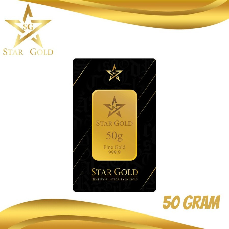 Jual Star Gold Logam Mulia 50 Gram | Shopee Indonesia