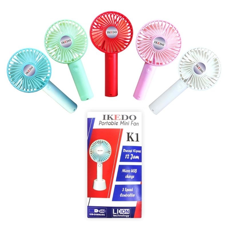 Jual Kipas Angin Genggam Tangan Portable Mini Fan | Shopee Indonesia