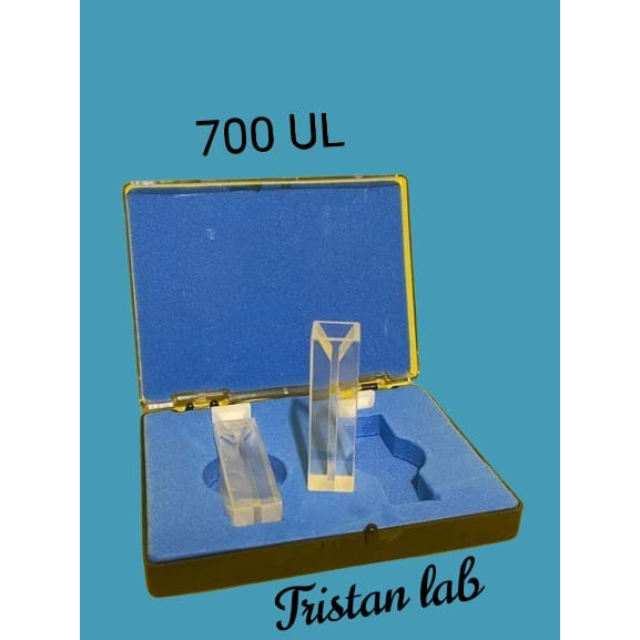 Jual Quartz Micro Kuvet With Lid 700ul / Kuvet Quartz Micro With Lid ...