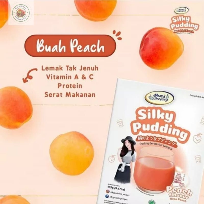 Jual SILKY PUDDING FORISA 155GR/ RASA PEACH/ PUDDING LEMBUT | Shopee ...
