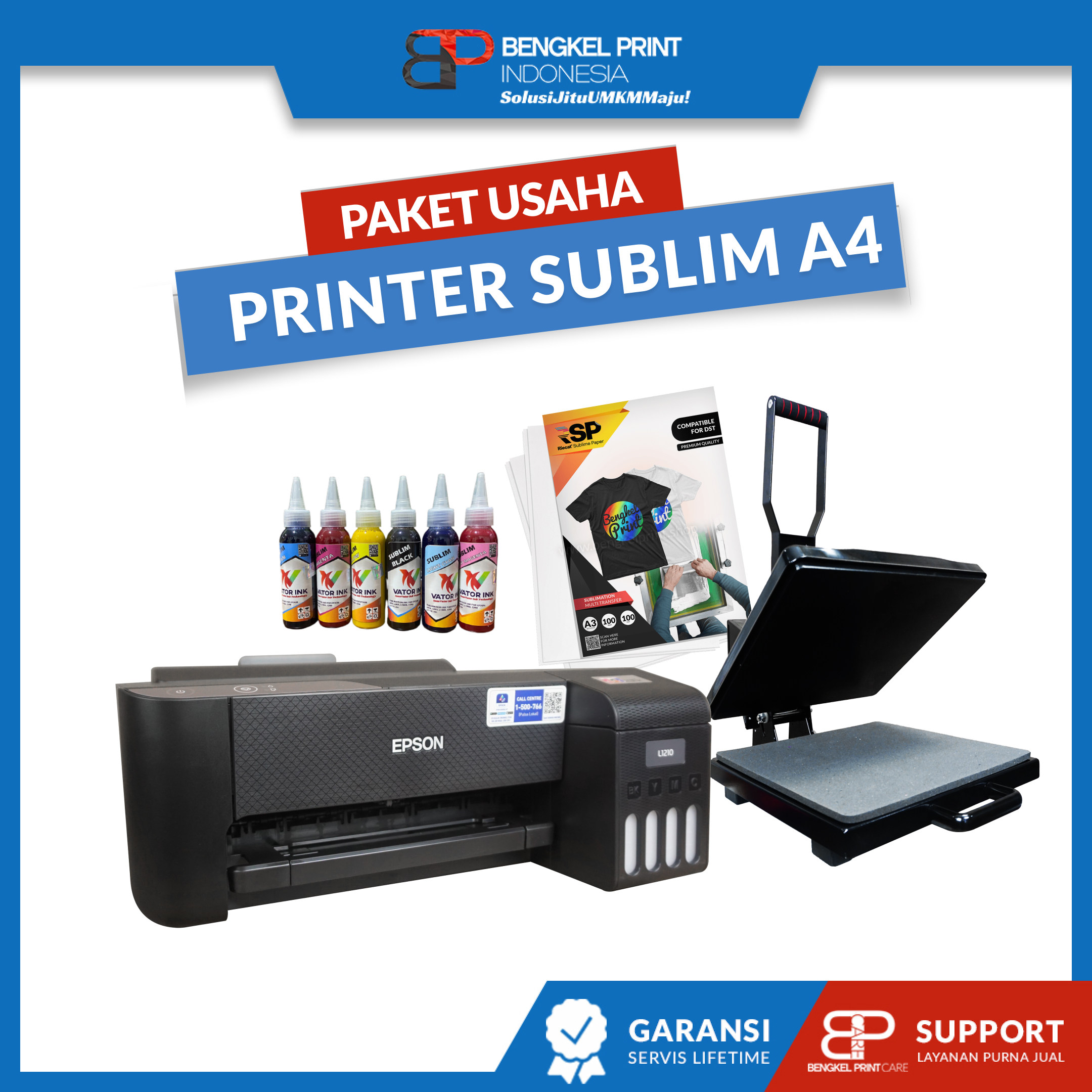 Jual PAKET USAHA MESIN PRINTER SUBLIM A4 | PAKET USAHA DIGITAL | Shopee ...