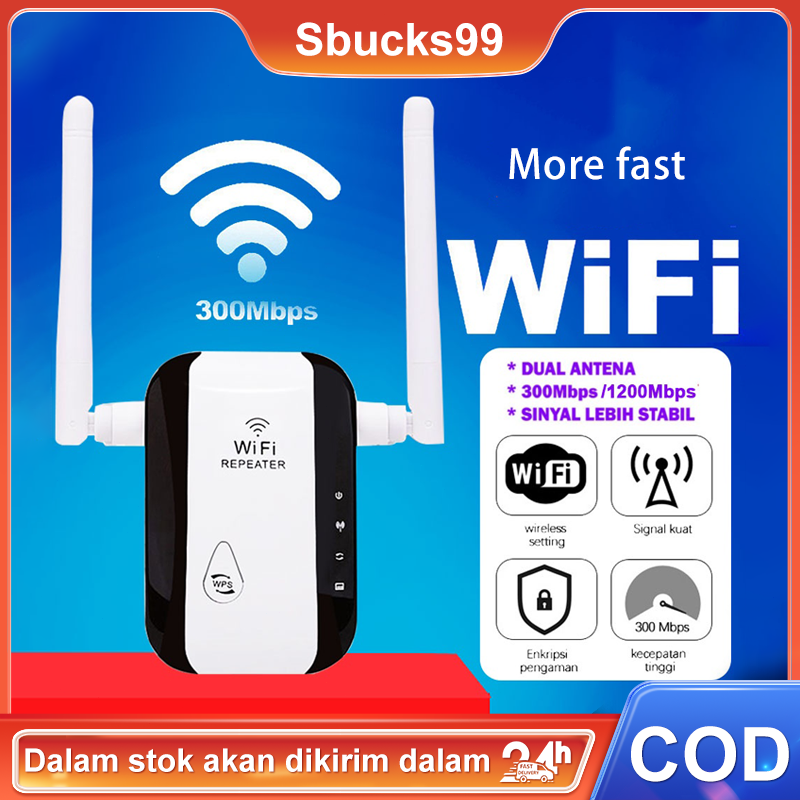 Jual Wifi Repeater 1200Mbps Access Point Wireless WiFi Signal Range Extender ALAT PENGUAT SIGNAL ...