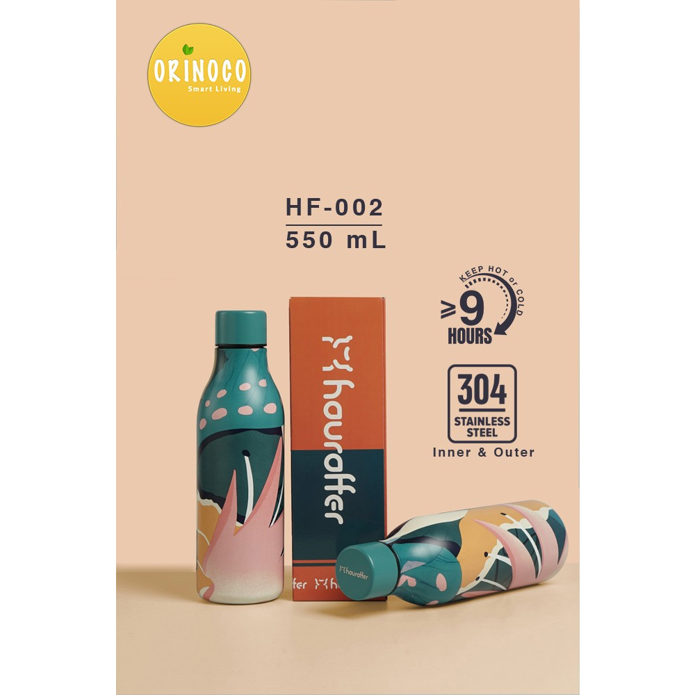 Jual Orinoco Botol Minum thermos SUS304 Laser On the Lid HF-002 Full ...