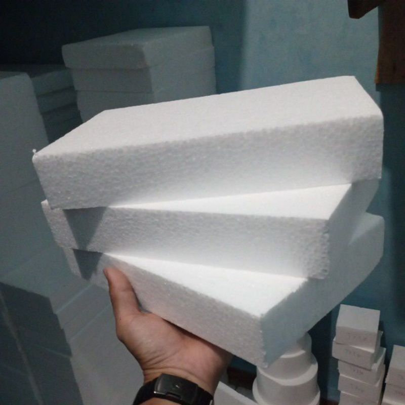 Jual Kreasi Custom Styrofoam Gabus Kotak Putih Low Tebal 5cm | Shopee ...
