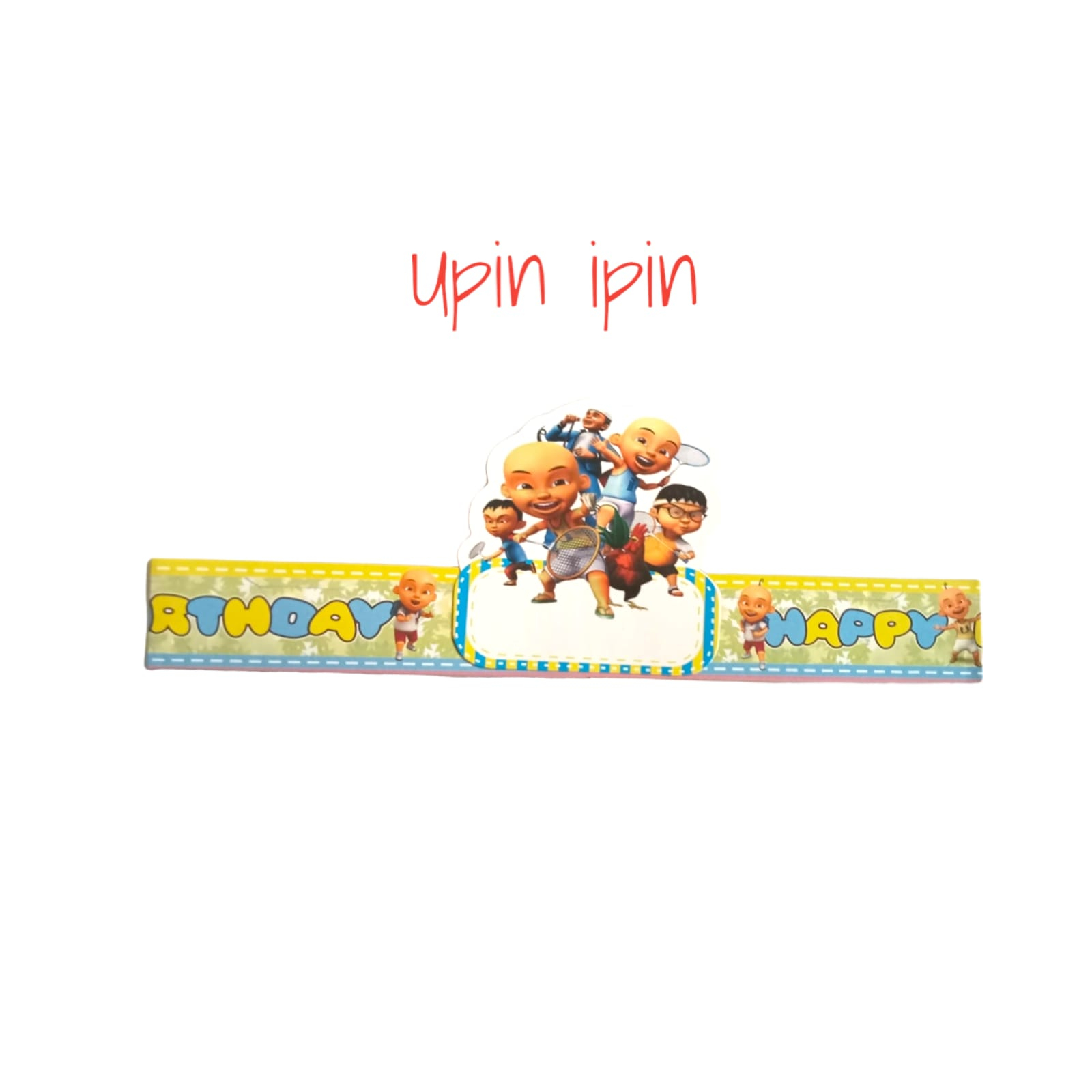Jual Topi Lingkar Ulang Tahun Anak / Topi Ikat Lingkaran Karakter ...