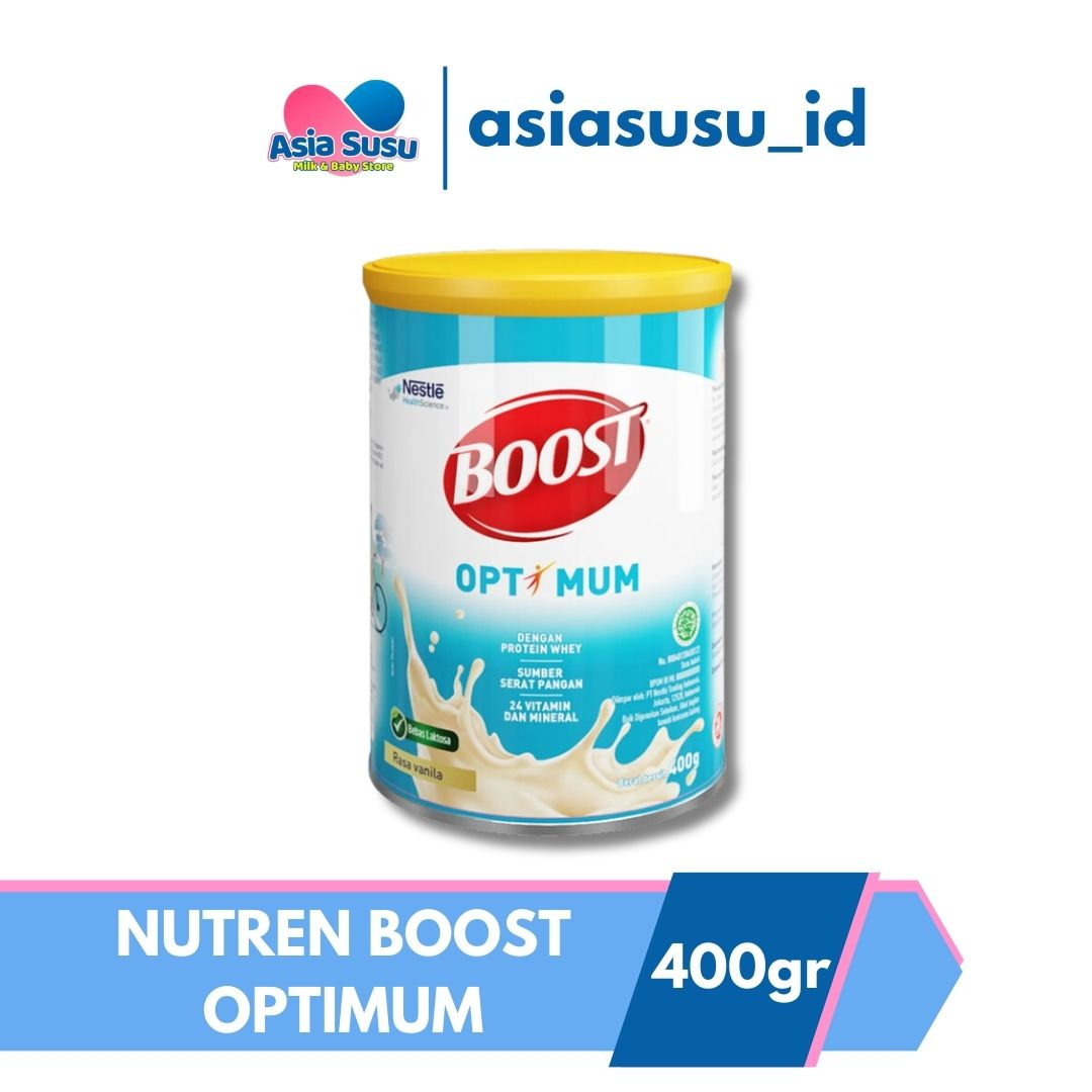 Jual NUTREN BOOST OPTIMUM 400GR 800GR / SUSU ORANG TUA LANSIA | Shopee Indonesia