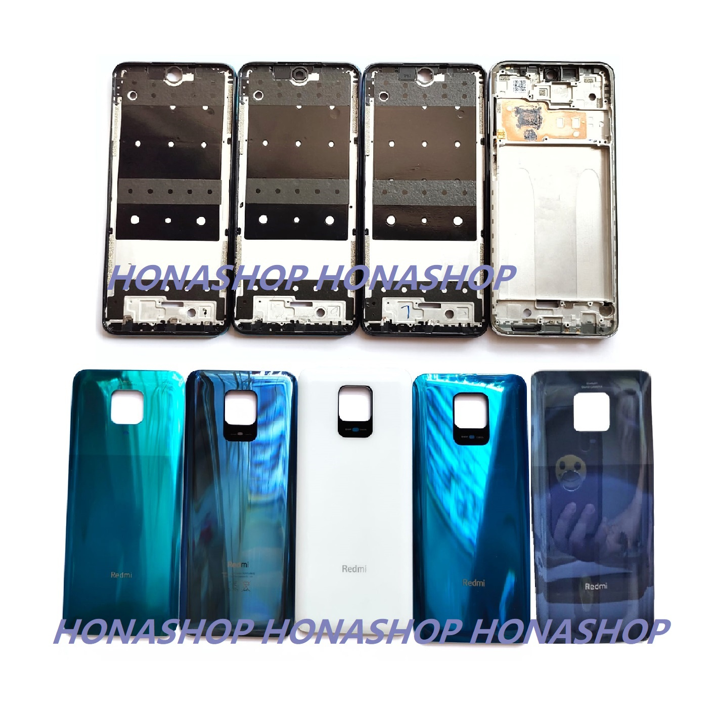 Jual TULANG FRAME LCD CASING HOUSING XIAOMI REDMI NOTE 9 PRO FULLSET ...