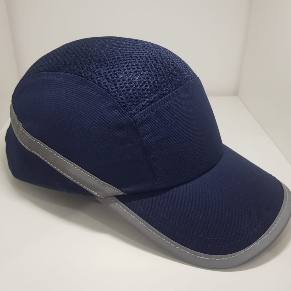 Jual Topi Safety model jaring warna navy | Shopee Indonesia