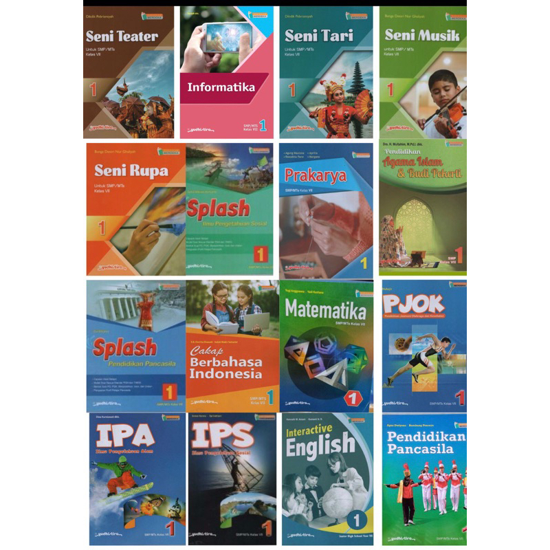 Jual Buku paket kelas VII-7 SMP/MTS Kurikulum Merdeka Yudhistira | Shopee Indonesia