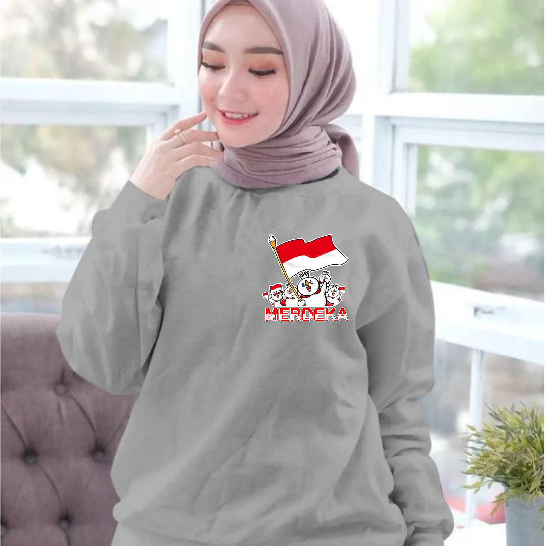 Jual baju lengan panjang wanita MERDEKA MIXUE / kaos terlaris /kaos ... Jual baju lengan panjang wanita MERDEKA MIXUE / kaos terlaris /kaos ...