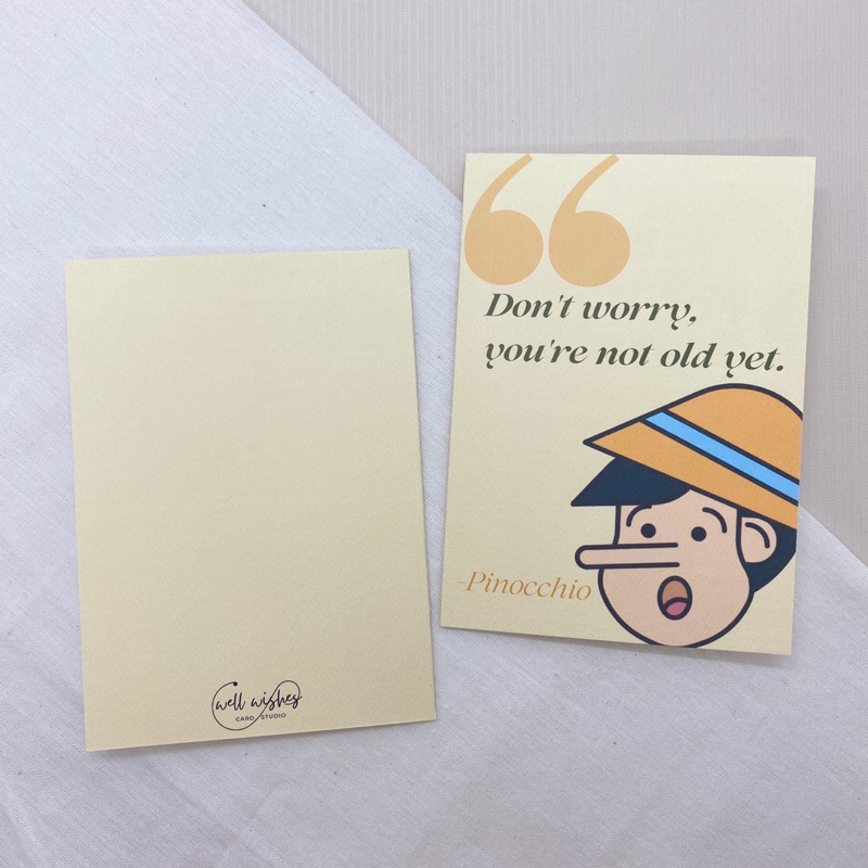 Jual 033 - KARTU UCAPAN GREETING CARD DESIGN UNIK LUCU TERMASUK AMPLOP ...